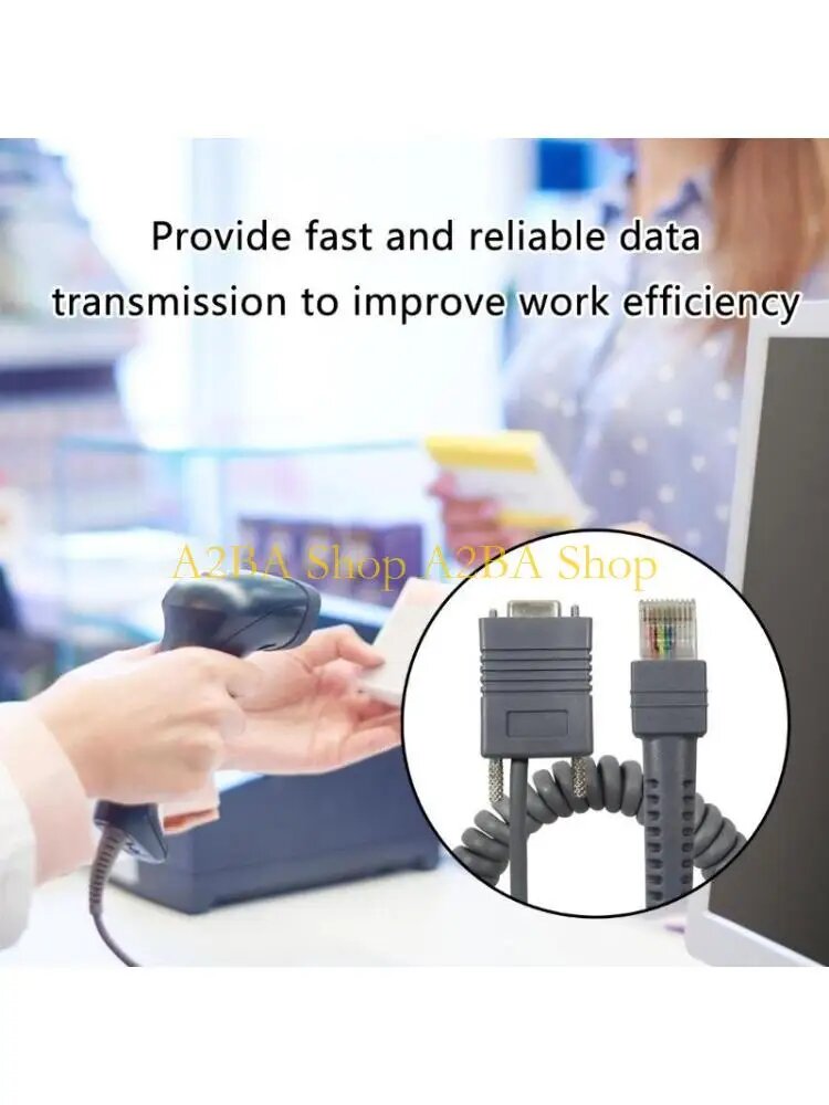 Кабель RS232 для сканеров штрих-кодов Symbol 2m