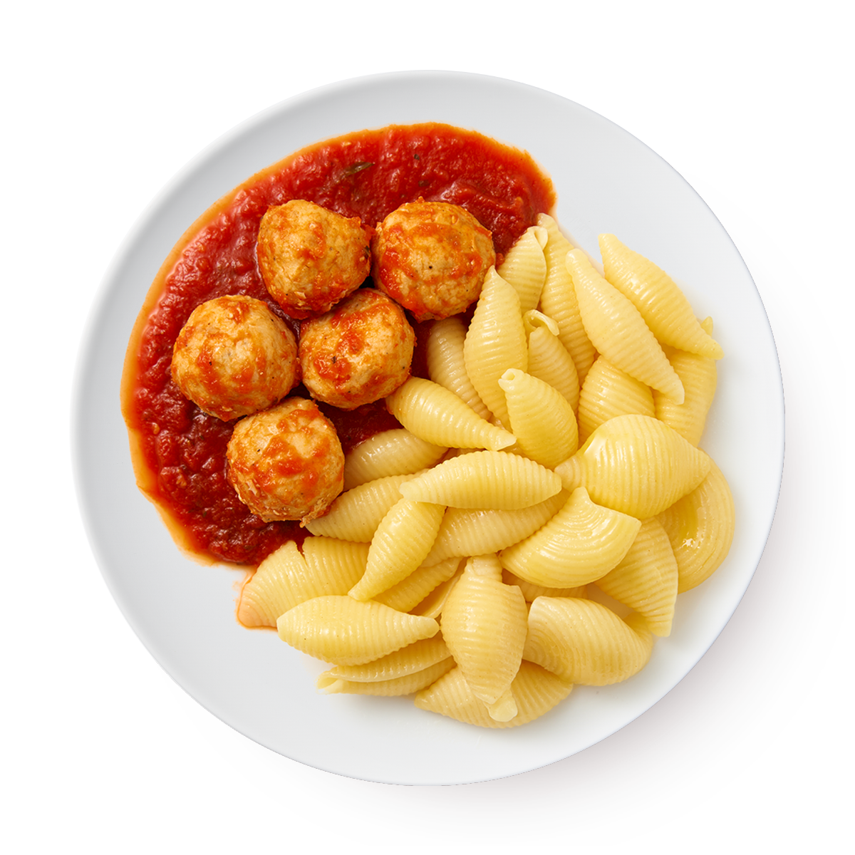 Макароны с фрикадельками Братья Караваевы, с соусом Неаполитано, 275 г