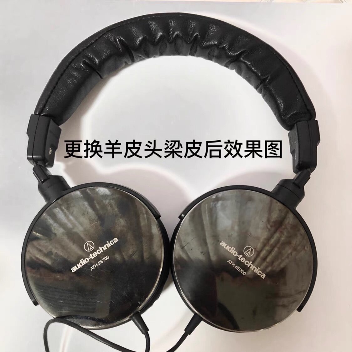 Подходит для амбушюр Audio-Technica ATH-ESW9, чехла для наушников ES10, ремонта ES700, кожаной обивки амбушюр 11LTD.