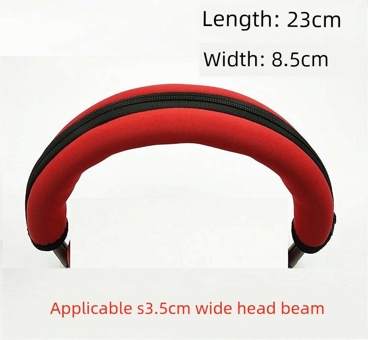 Универсальные аксессуары для наушников: защитный чехол на оголовье из шерсти на молнии, чехол на верхнюю балку, чехол