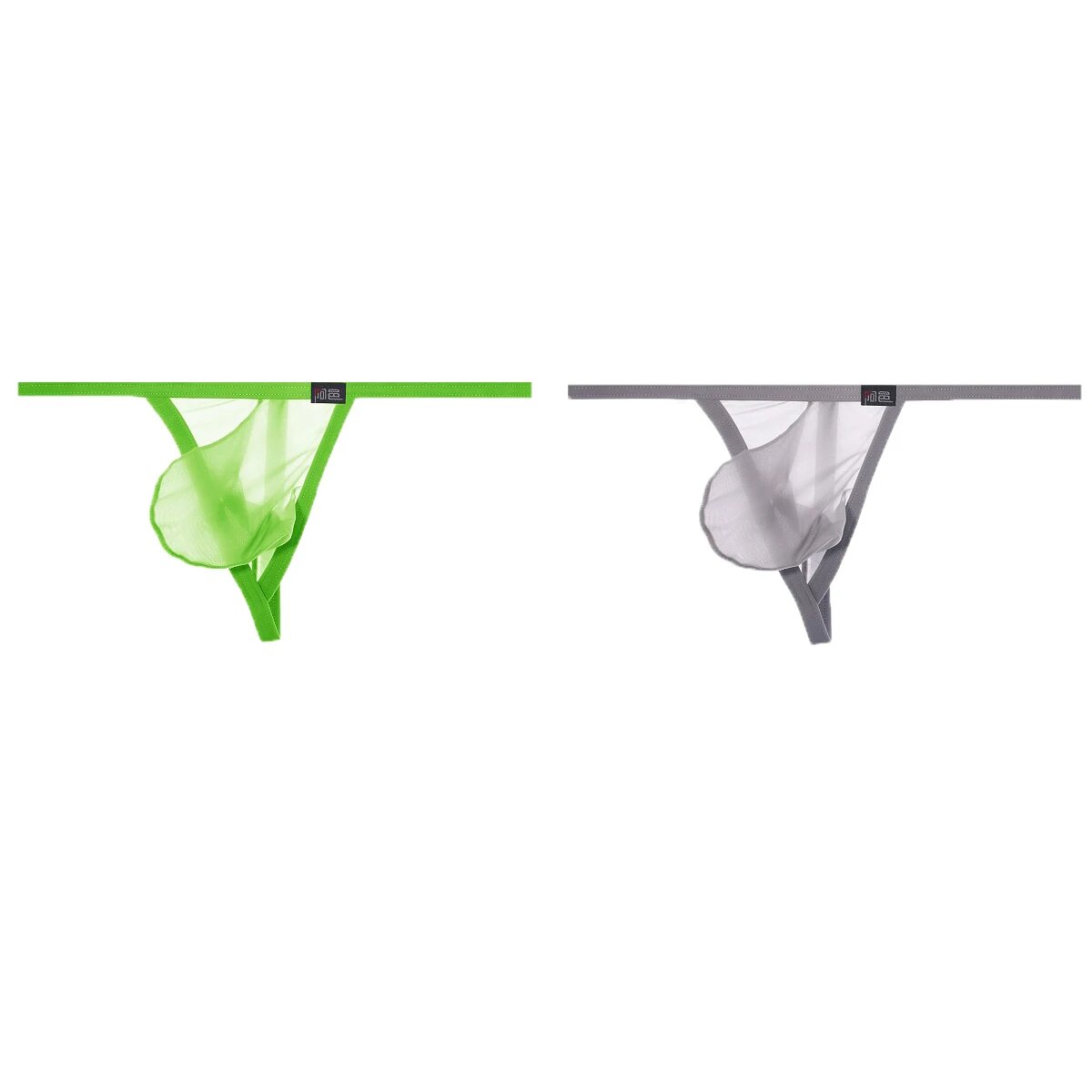 Мужские стринги нейлоновые, 2XL, Цвет: 2PCS-11