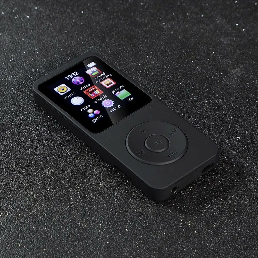 MP3-плеер с Bluetooth 5.0, цветным дисплеем 1,8 , FM-радио и диктофоном