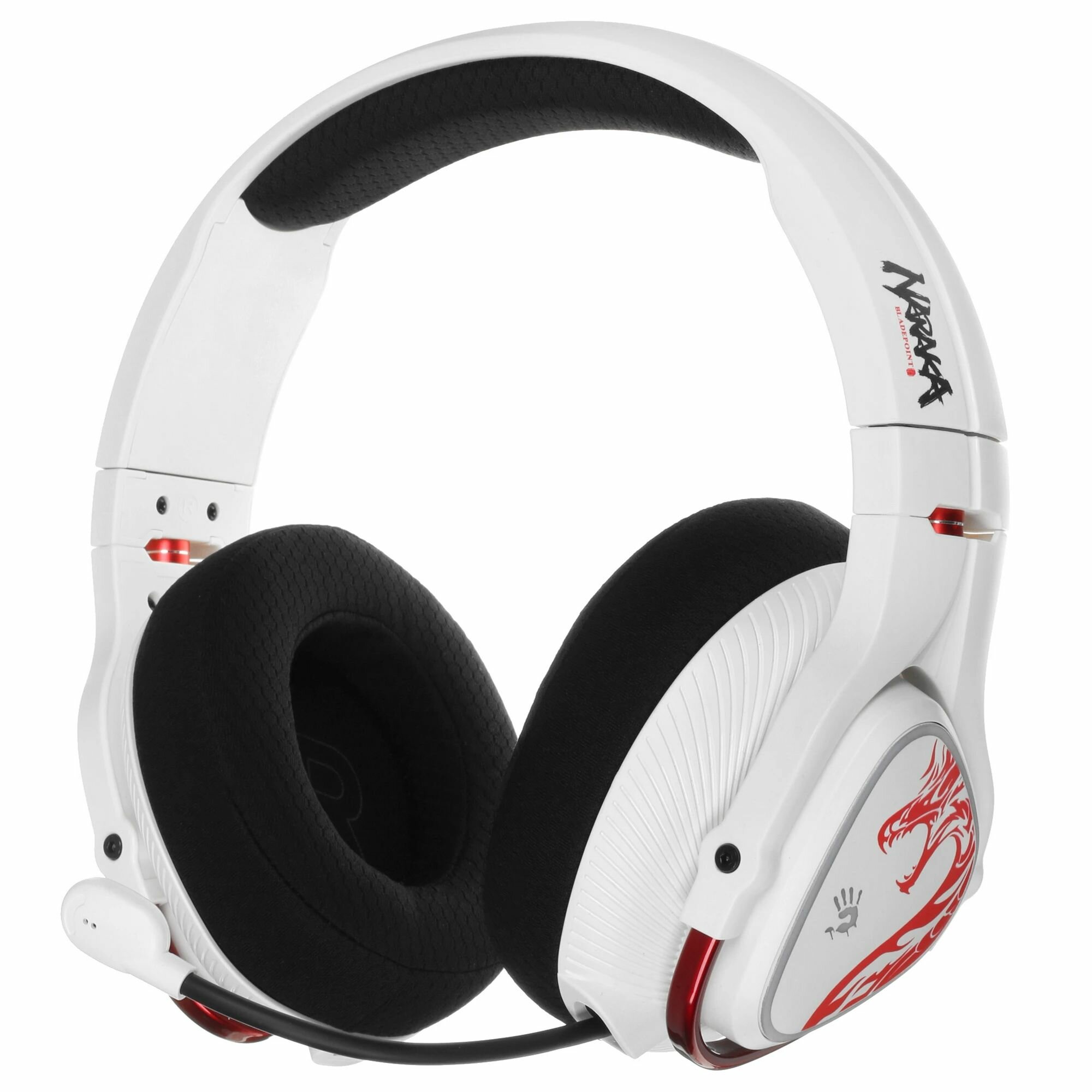 Беспроводные/проводные наушники A4Tech Bloody MR720 белый