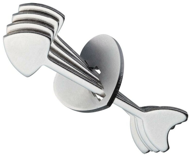 Головоломка металлическая Hanayama Cast Arrows, уровень сложности 6/6, для взрослых и подростков от 9 лет