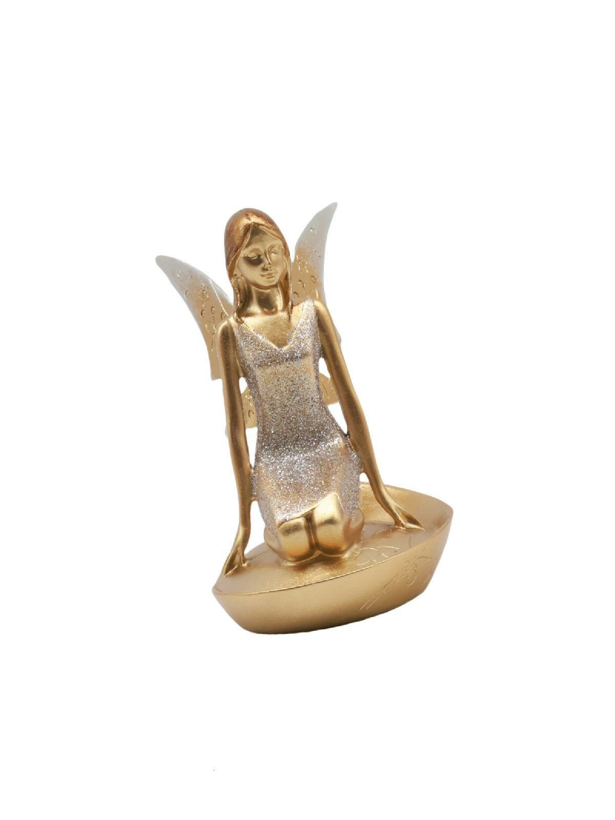 Фигурка ангела из смолы, молитвенная статуэтка 5/8 дюйма для украшения дома к празднику