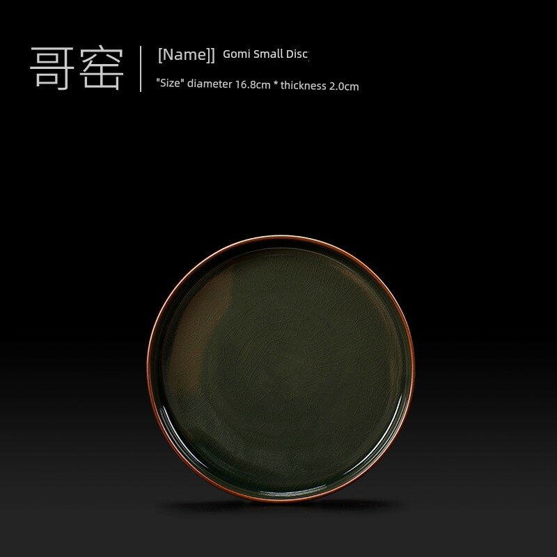 Стол Geyao с сухим пузырьками, круглый поднос для чая, горшок с подносом для фруктов, керамический открытый кусок,