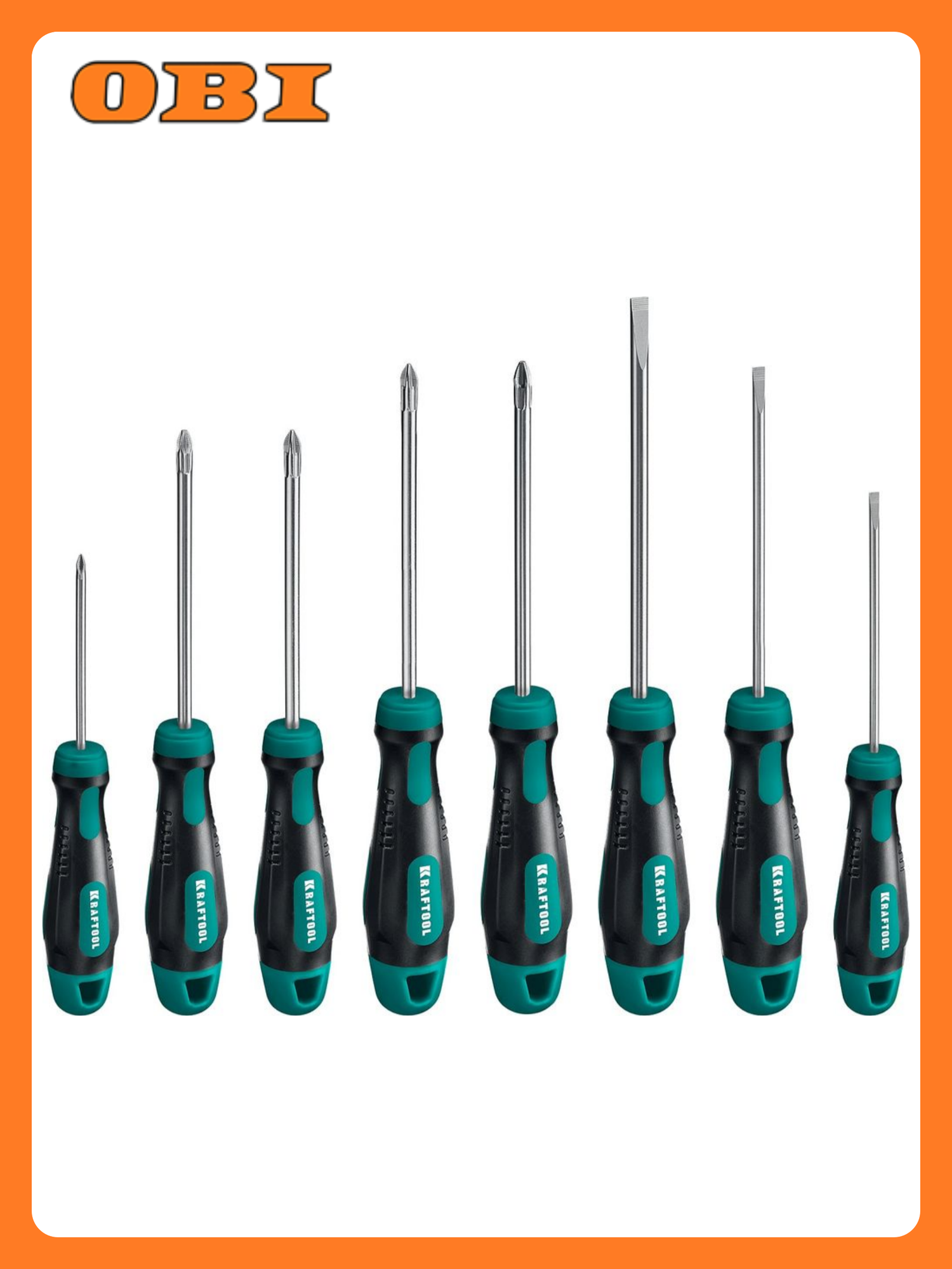 Набор отверток KRAFTOOL 8 шт.