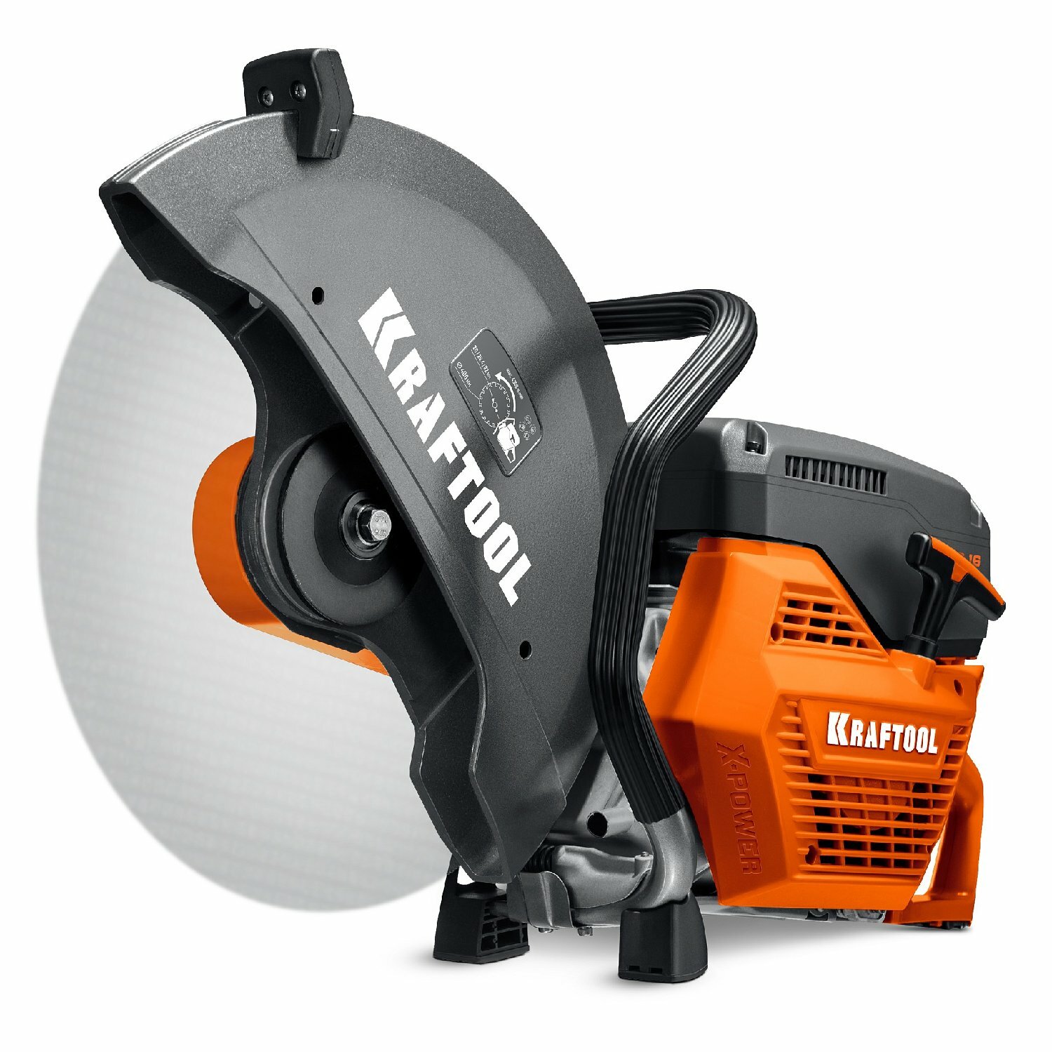 Бензорез по металлу KRAFTOOL 3700 Вт 400 мм без диска