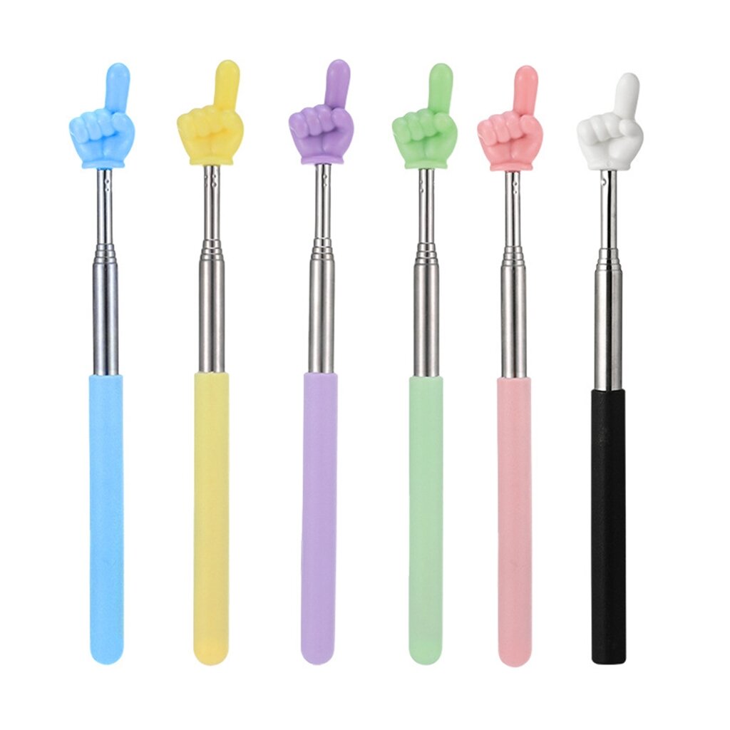 6 Шт Палка-Указка Учителя Выдвижная Палка-Указка Для Чтения Телескопическая Палка-Указка Учителя Для Обучения В классе