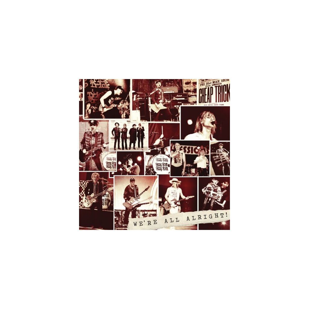 Диск Cheap Trick: We're All Alright! (1 CD)