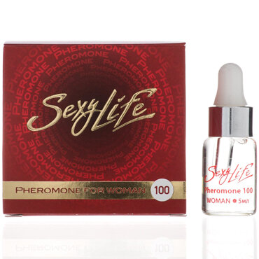 19049 Sexy Life 100% для женщин, 5 мл. Концентрированные феромоны