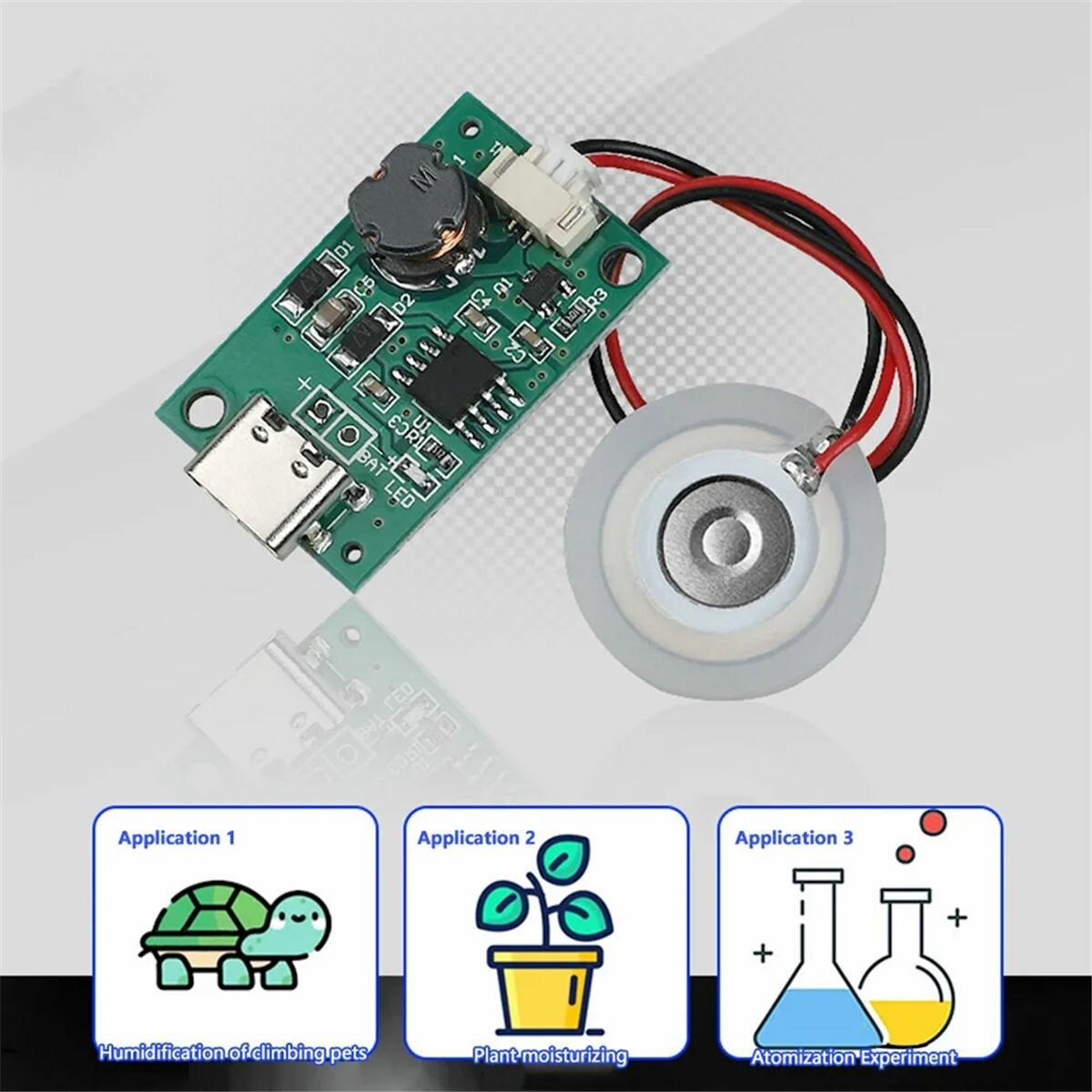Ультразвуковой Распылитель USB, Распылитель, Пленочная Пластина