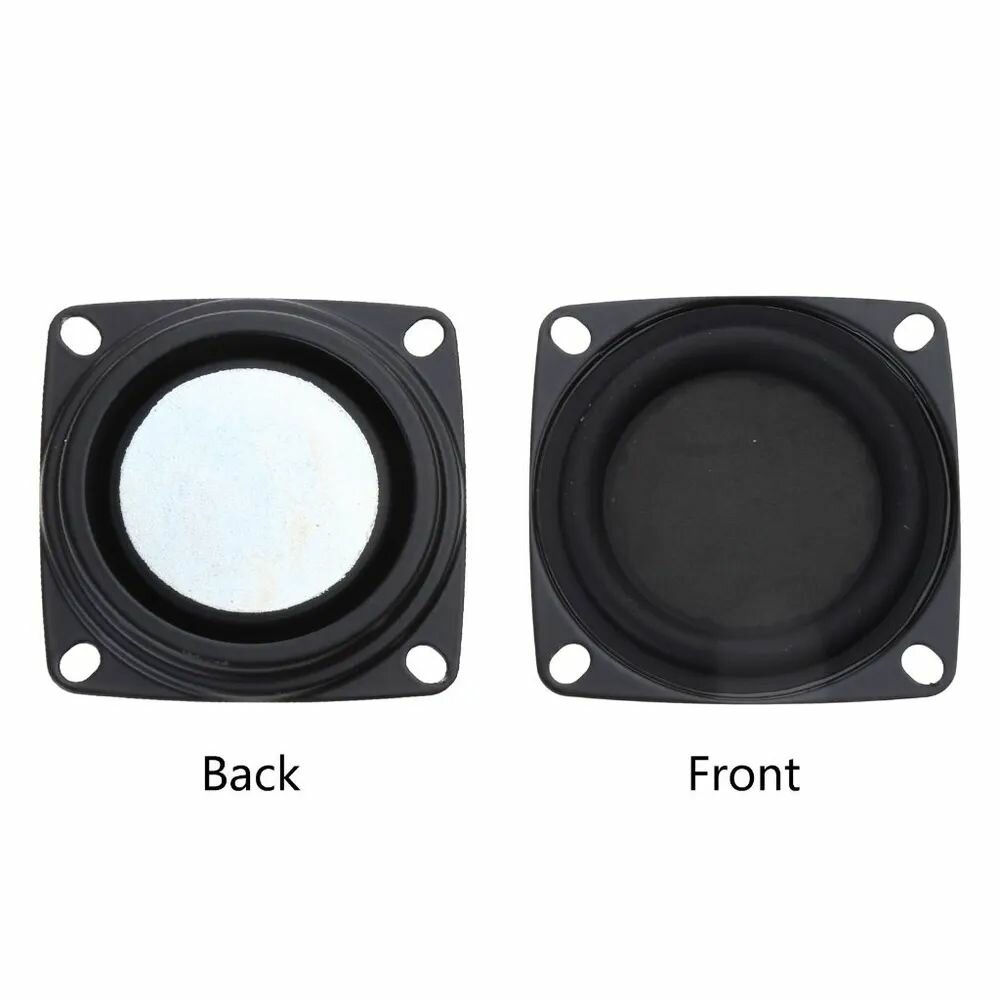2 шт, хорошая эластичность, пассивный НЧ-динамик, диафрагменный радиатор для улучшения низких частот 2,05 дюйма