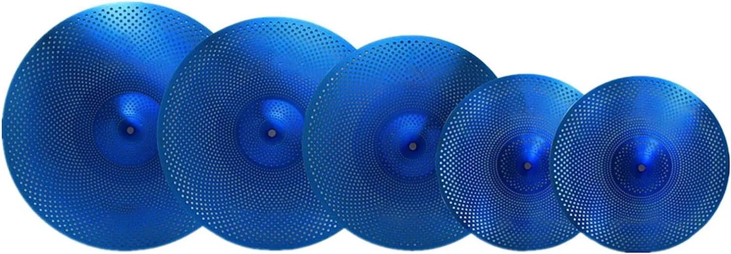 Комплект тарелок KINGDO LOW VOLUME SET 14"+16"+18"+20" BLUE