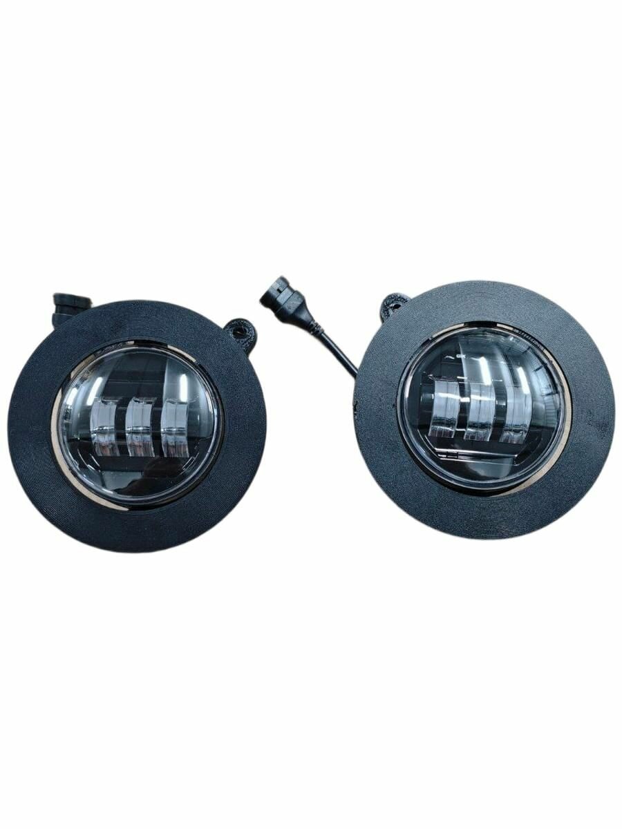 Фары противотуманные светодиодные (комплект 2шт) 60w 24в Hyundai HD78 HD65 HD72 Porter 1
