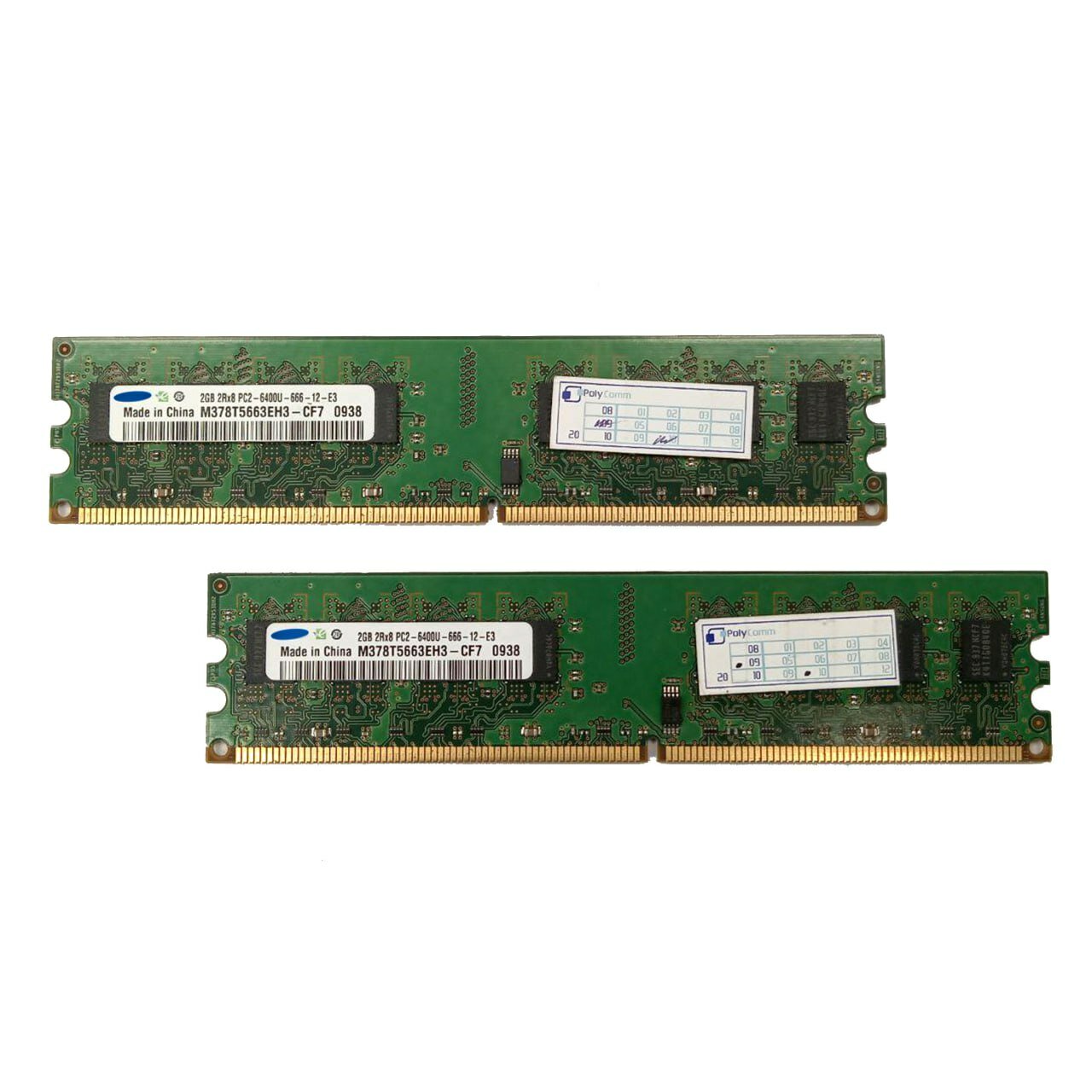 Оперативная память DDR2 для ПК 4 Гб (2x2Gb) DIMM 800 mhz 1.8В 2 Шт.