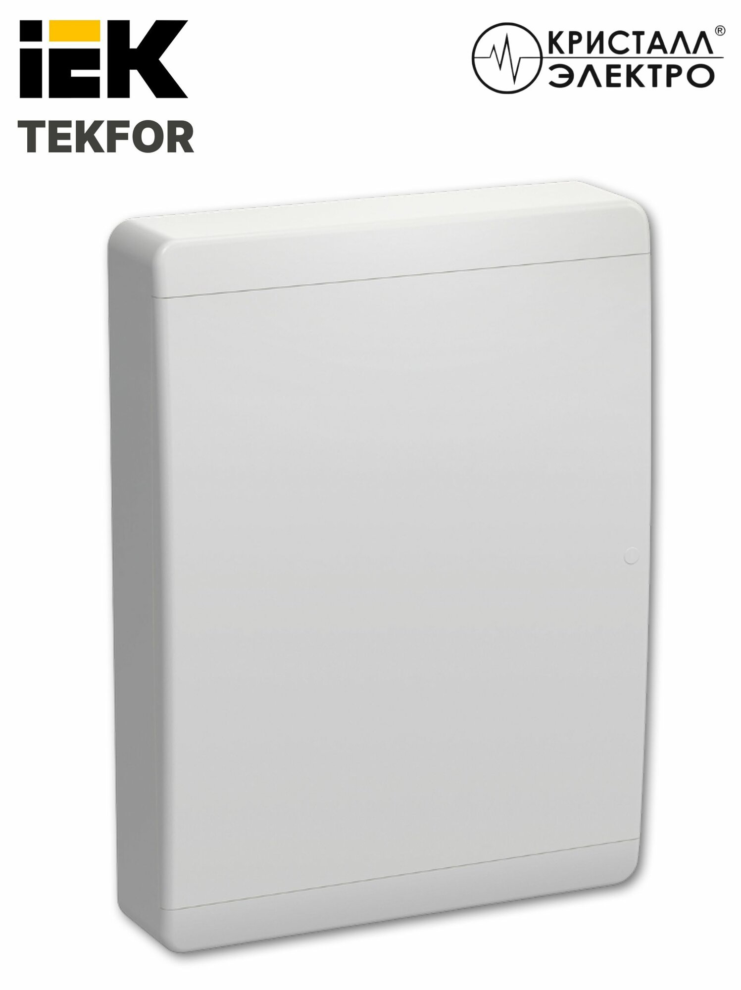 Щиток электрический для автоматов 54мод навесной белый белая дверь IP41 ЩРН-П IEK TEKFOR