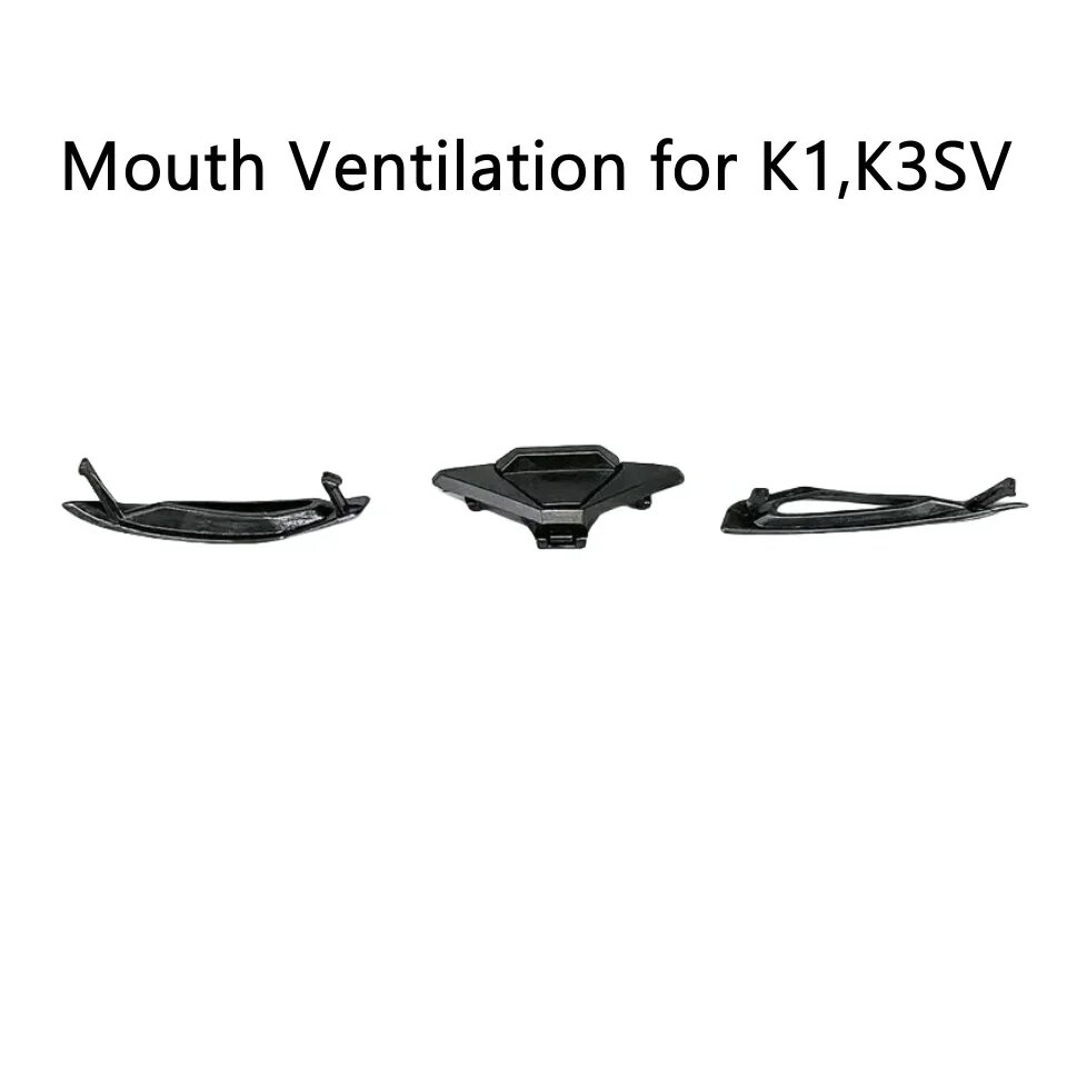 Аксессуары для мотоциклетного шлема для AGV K1 K3 K3SV K5 K5S Capacetes Черный, Mouth Ventilation
