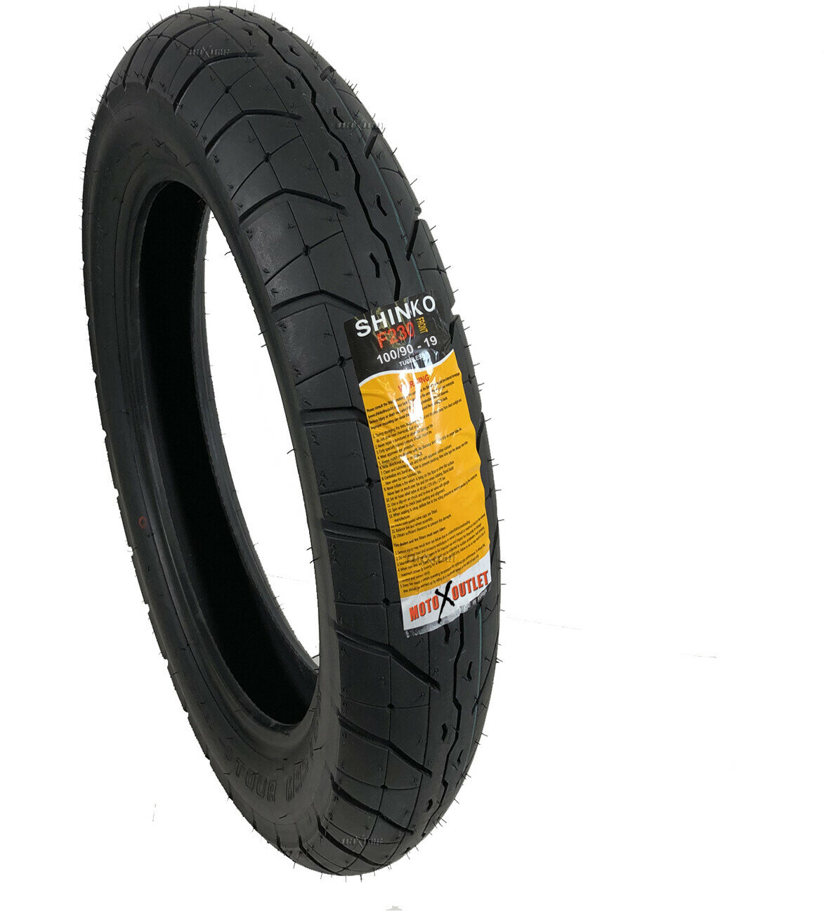 Шина 100/90-19 57V F230 SHINKO, для мототехники, для скутеров