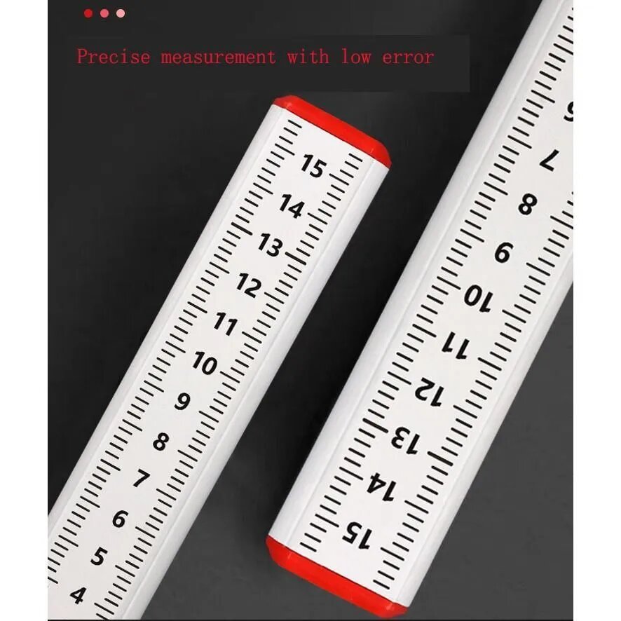 Линейка/угольник 168мм х 22мм, Алюминий