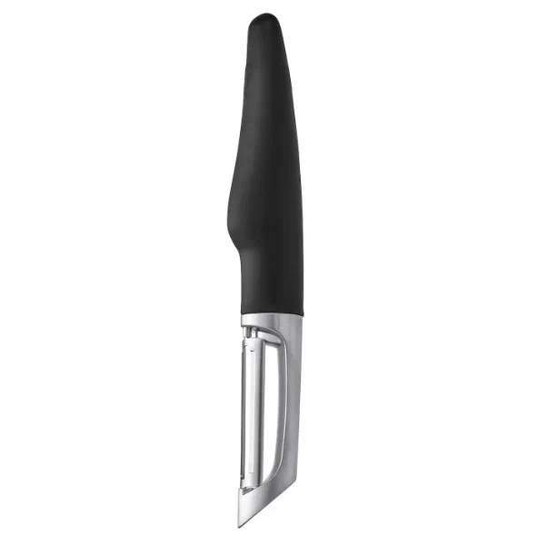 Овощечистка, аналог икеа, нескользящая ручка, лезвие нержавеющая сталь