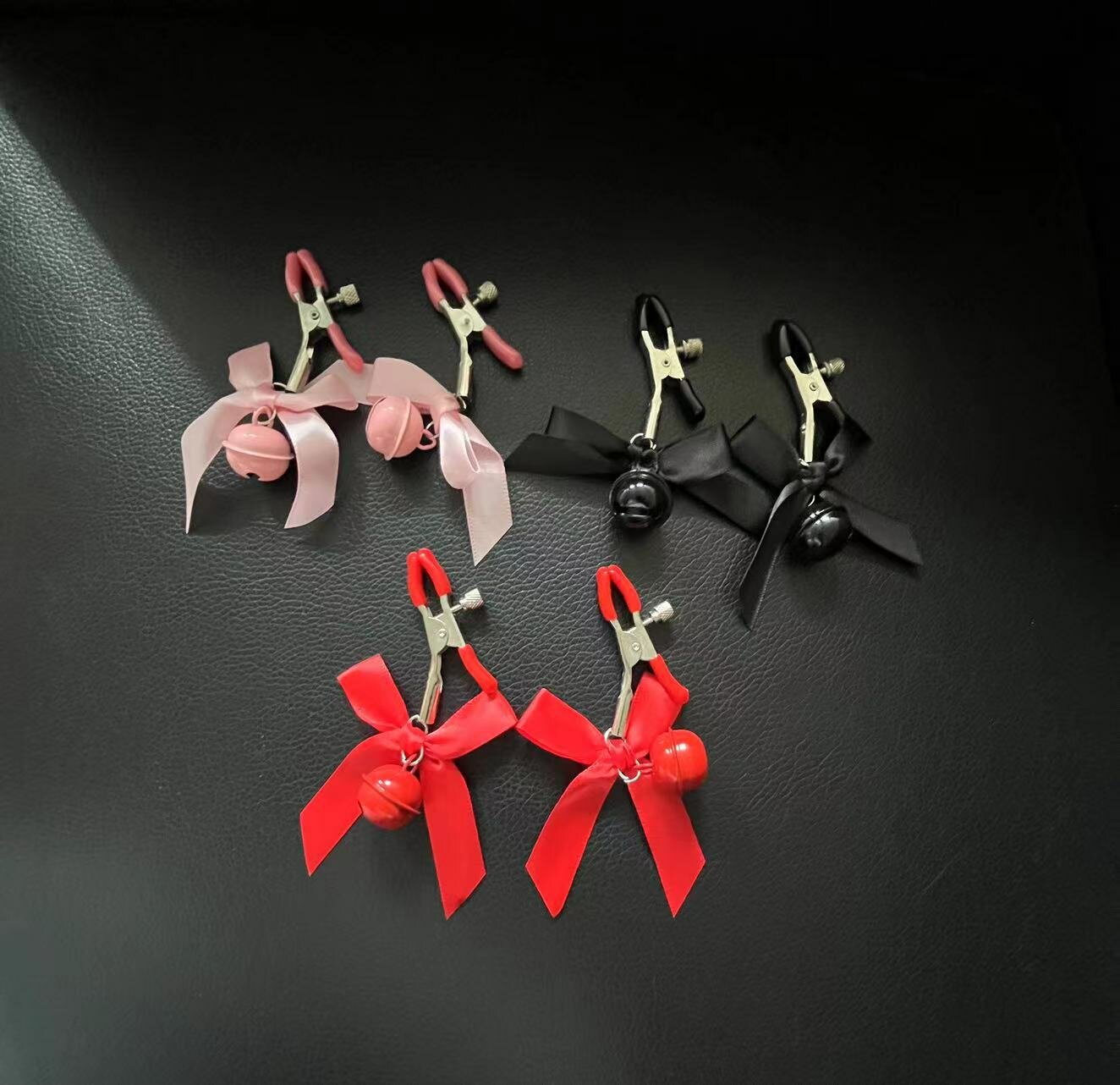 Интимные игрушки, колокольчики, зажимы для сосков в виде банта, бондаж для пар (мужчин и женщин), секс-игрушки для