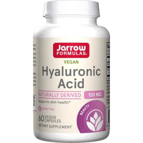 Jarrow Formulas Гиалуроновая кислота / Hyaluronic Acid vegan капсулы массой 240 мг 60 шт