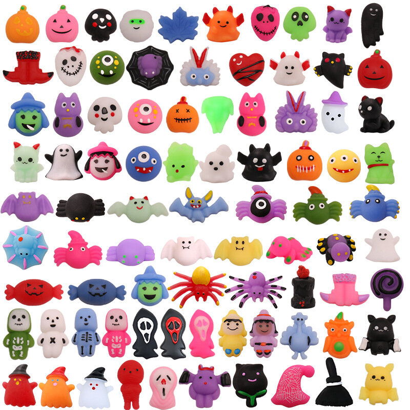 Оптовая продажа через границу: милые мягкие игрушки-антистресс в виде животных-пельменей для Хэллоуина, мягкие игрушки