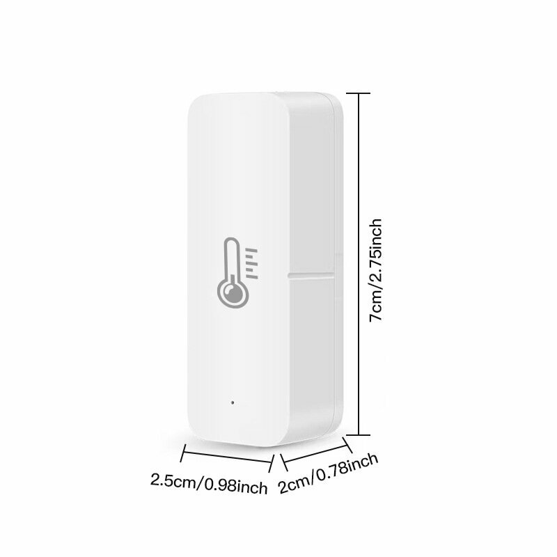 Датчик температуры и влажности Tuya ZigBee, умный домашний автоматический беспроводной датчик температуры и влажности, источник с завода