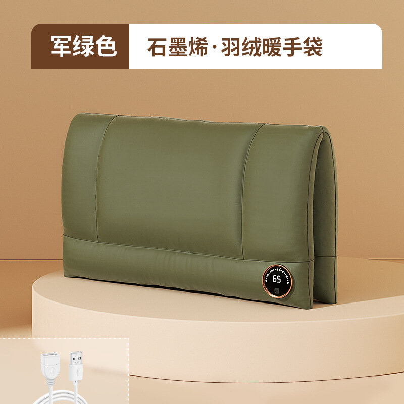 Подарок на Новый год: графеновый грелка для рук, перезаряжаемая, взрывобезопасная, безводная грелка для живота, грелка для талии, нагревательная грелка для рук