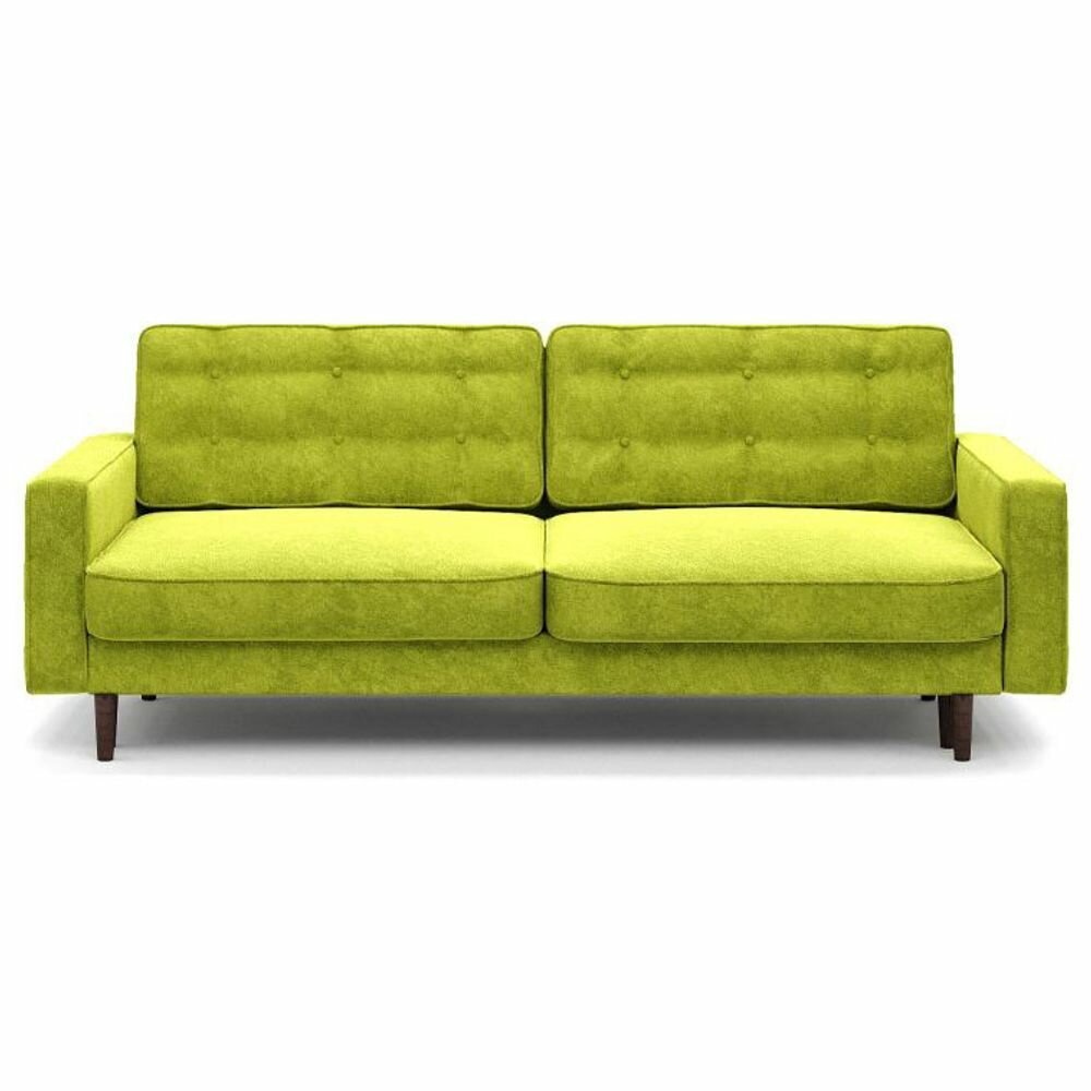 Диван еврокнижка Фортуна А Сканди А6 зеленый