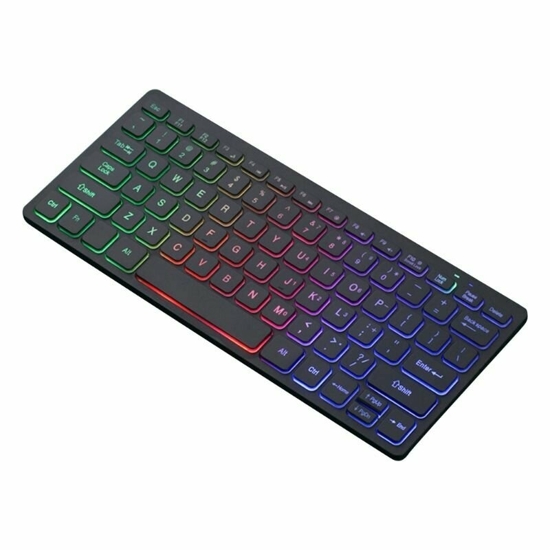 Ультратонкая проводная клавиатура mini colorful keyboard