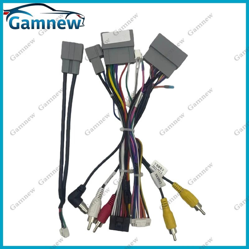 Автомобильный аудио-радио CD-плеер, 16-контактный адаптер кабеля питания Android, коробка Canbus для Honda Civic Crider 2022, жгут проводов для СМИ