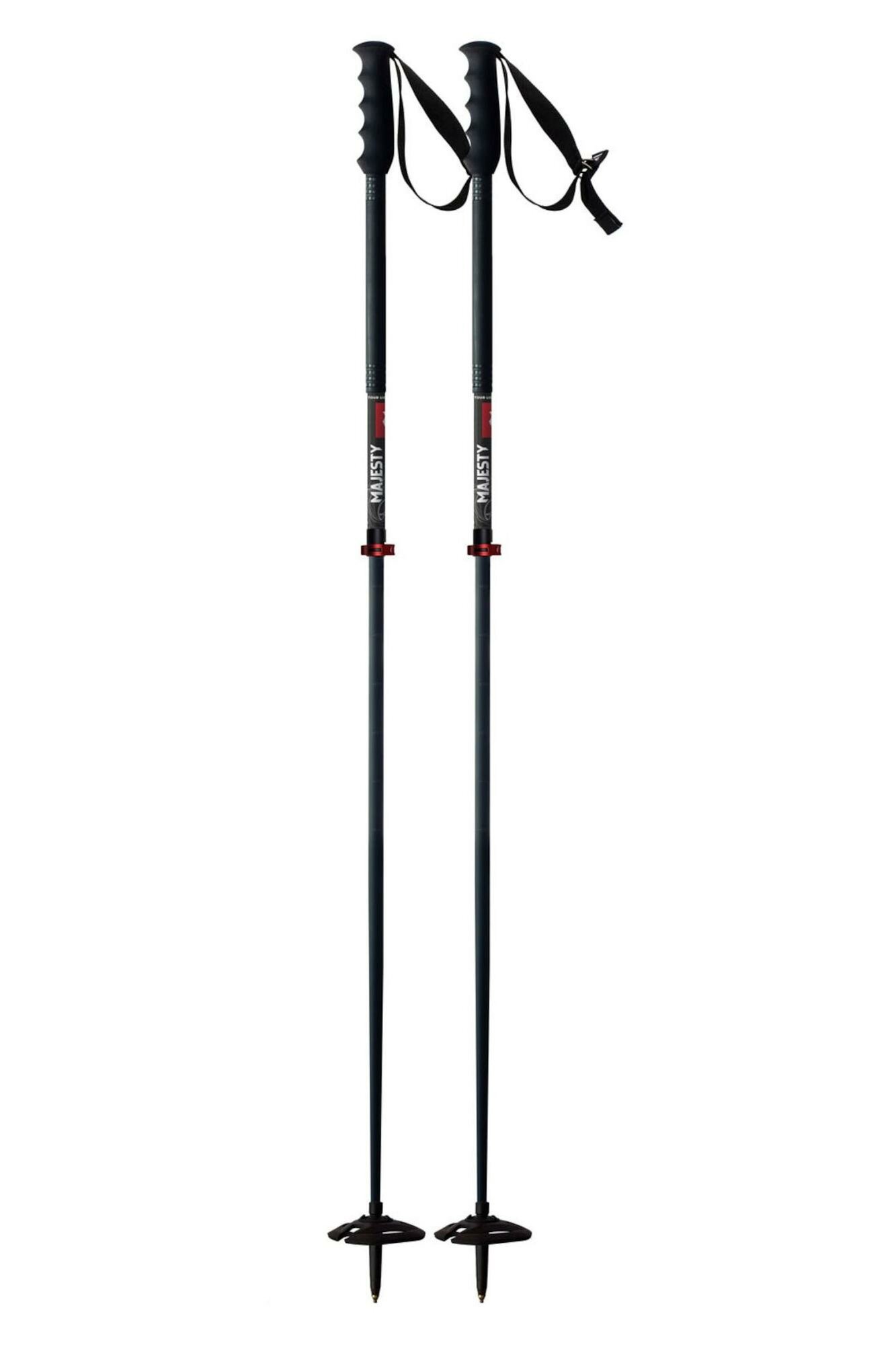 Телескопические горнолыжные палки MAJESTY Freeride (см:110-140)