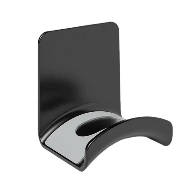 Кронштейн для наушников под стол или на стену, черный настенный светильник