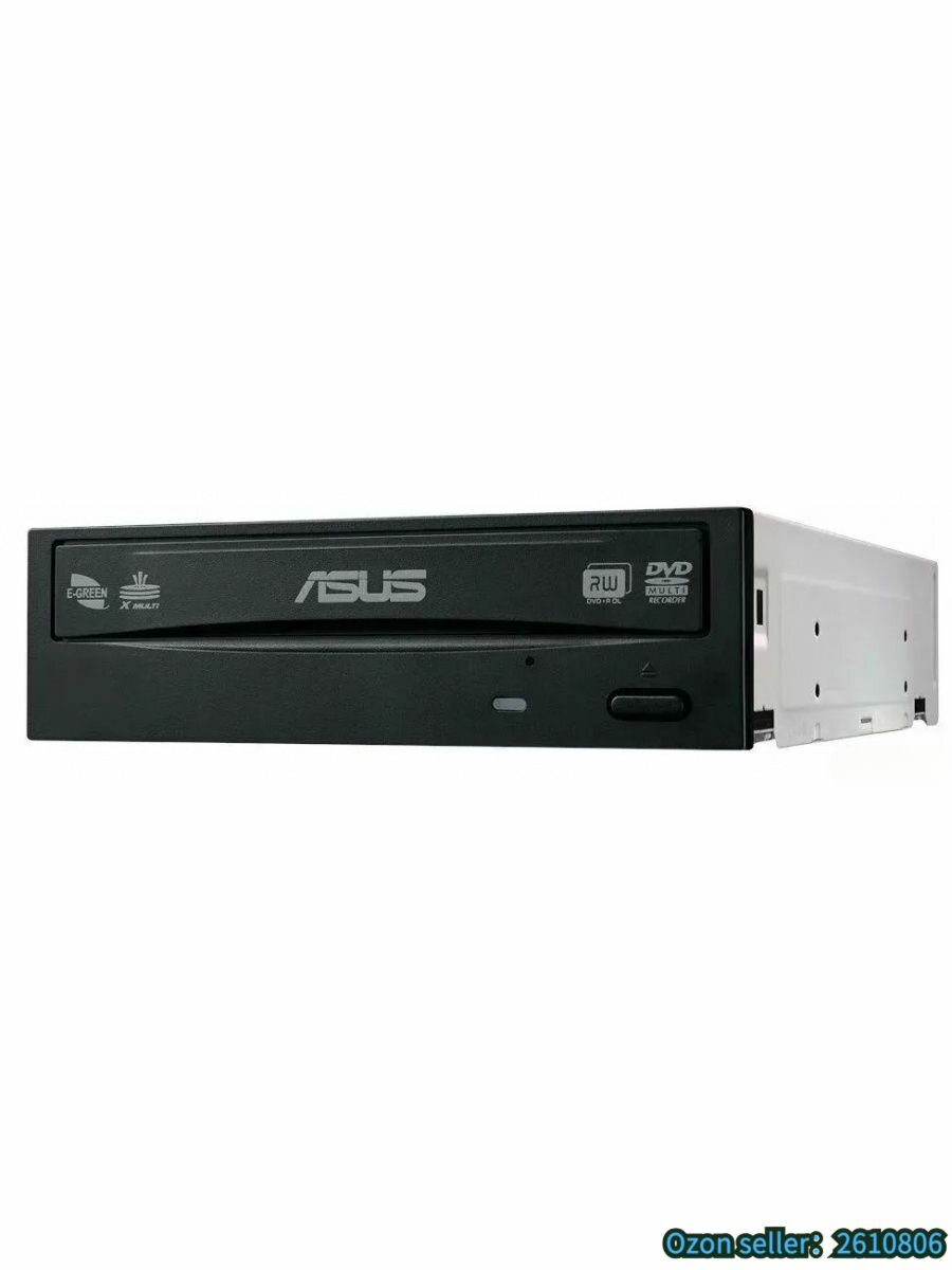 Привод DVD-RW ASUS DRW-24D5MT/BLK/B/GEN no ASUS Logo цвет черный интерфейс SATA внутренний
