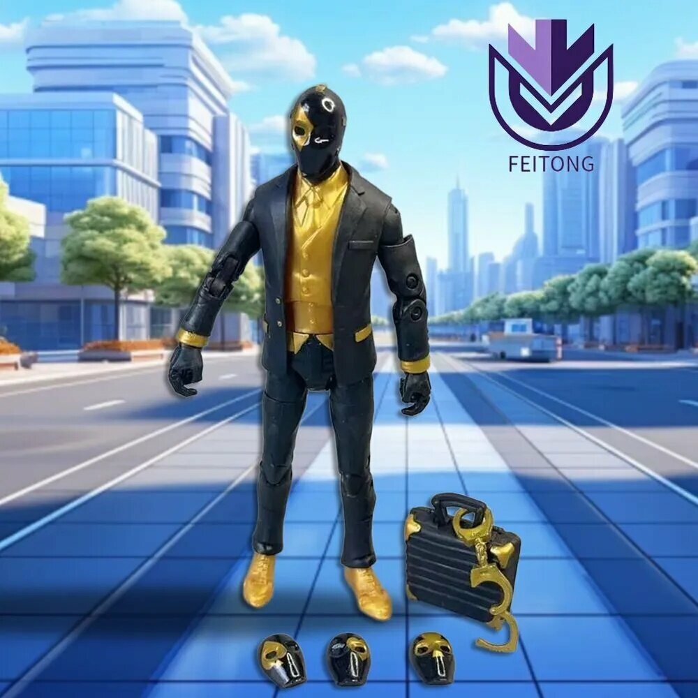 Экшн-фигурка Wild Card из игры Fortnite/Фортнайт, подарочное статуэточное оружие (15 см, упаковка)