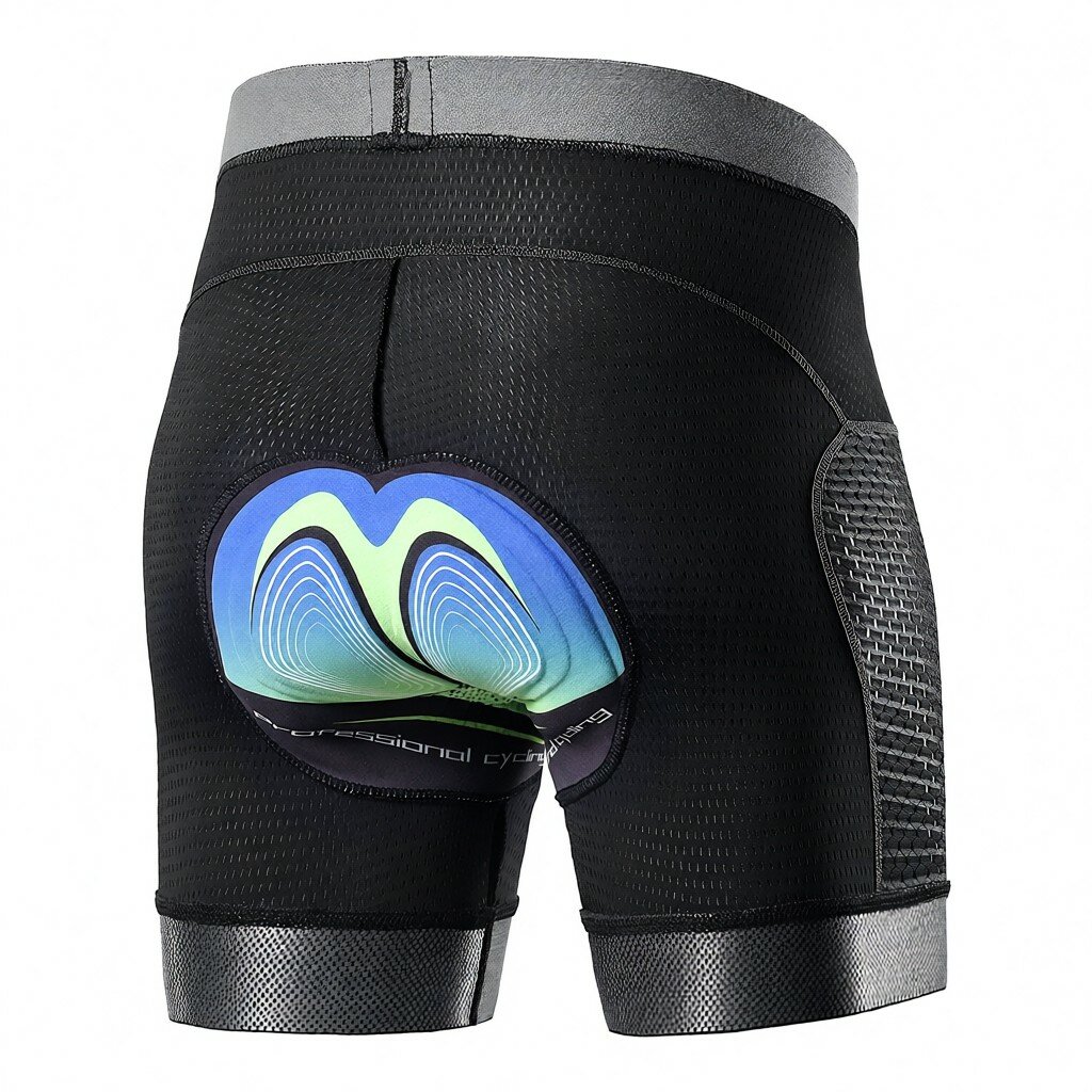Арсуксео Мужские велосипедные трусы с гелевой подкладкой 5D, быстросохнущие шорты для MTB и велоспорта.