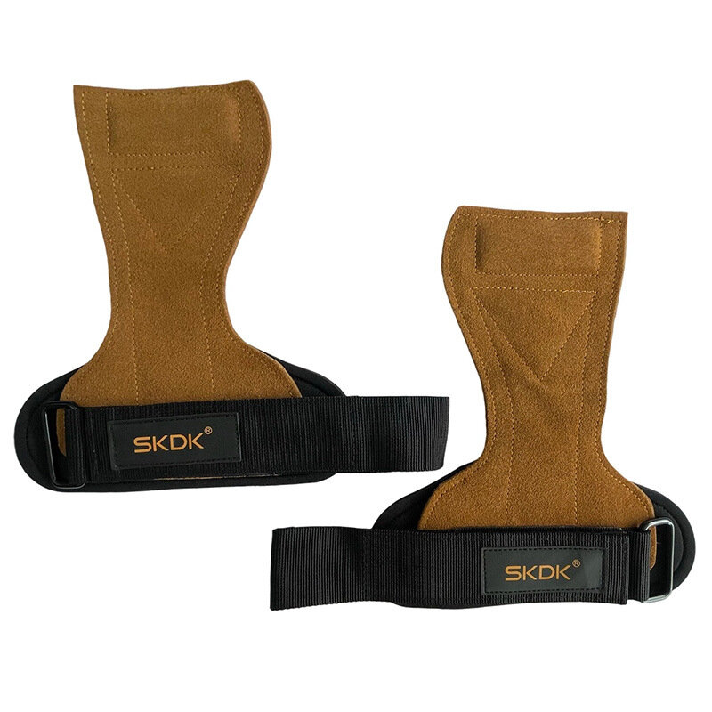 Защитный бандаж для ладони SKDK из кожи, спортивный защитник запястья, защитник запястья для становой тяги, фитнес-защитник, защитное снаряжение для тренировки спины и силы