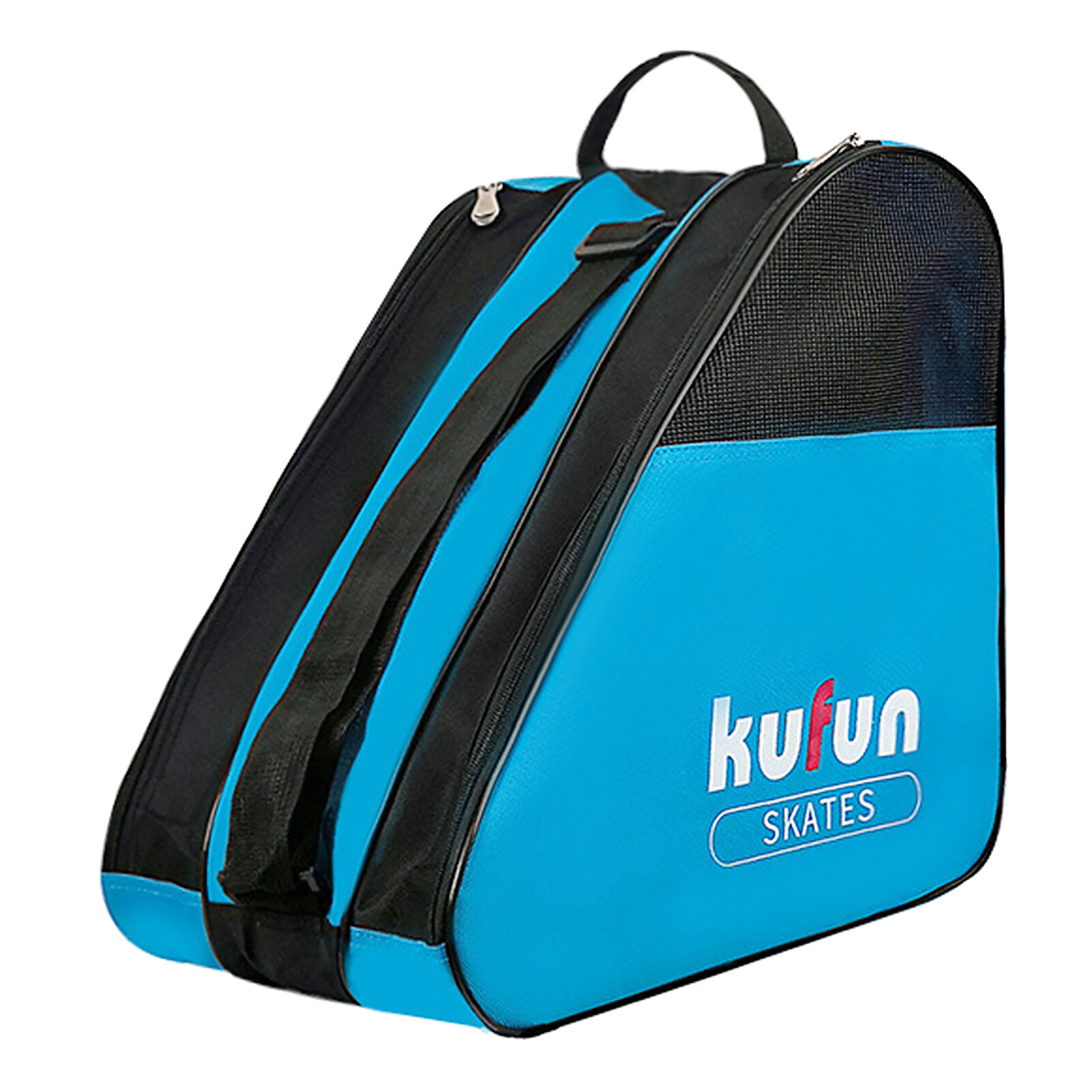 Сумка для носковых коньков, роликовых коньков, хоккейных коньков и защитных колодок для детей, материал Оксфордский ткань, цвет Синий / Розовый (выбор), размер 39 * 38 * 38 см / 15.3 * 15 * 15 дюймов, вес Примерно 350 г / 12.3 унции, количество 1 шт.