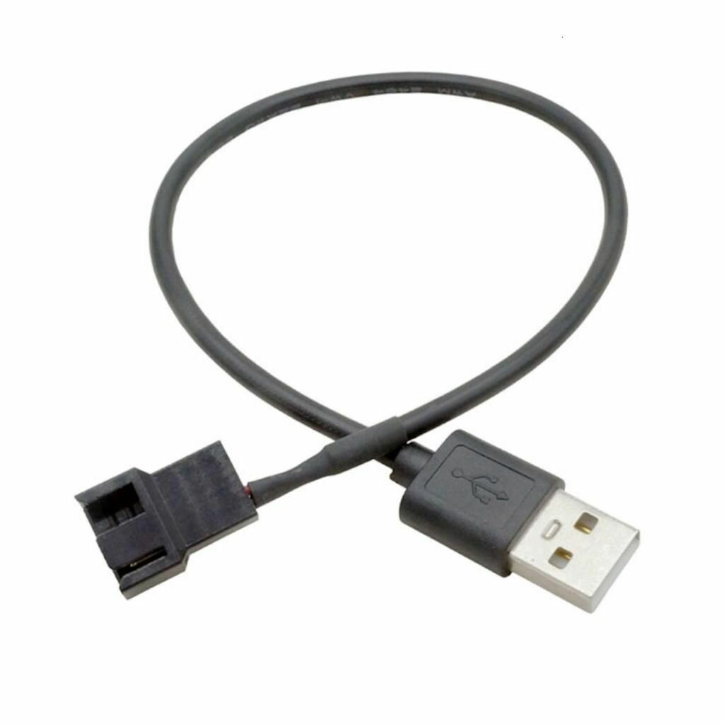 USB-адаптер для вентилятора 3Pin/4Pin 5В, 50cm - Переход от USB к 4Pin