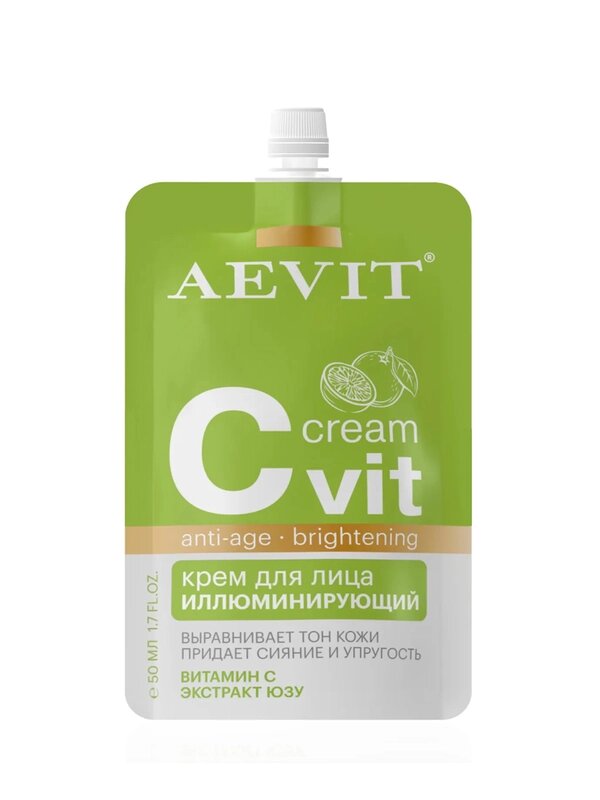 Крем иллюминирующий для лица AEVIT Cvit, 50 мл