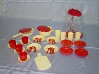 Совтехстром Детский кухонный набор (39 предметов) в рюкзаке У523 с 3 лет