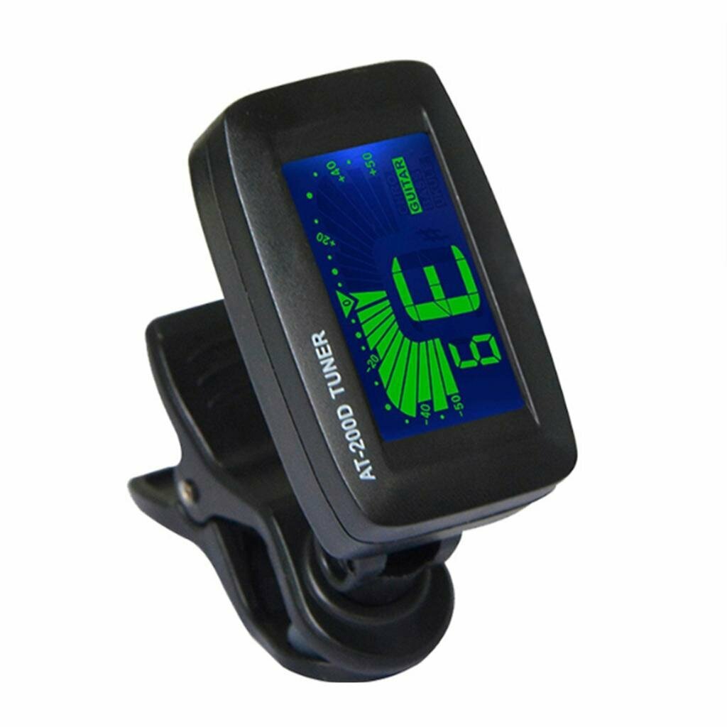 Электронный тюнер для гитары, укулеле, баса, скрипки