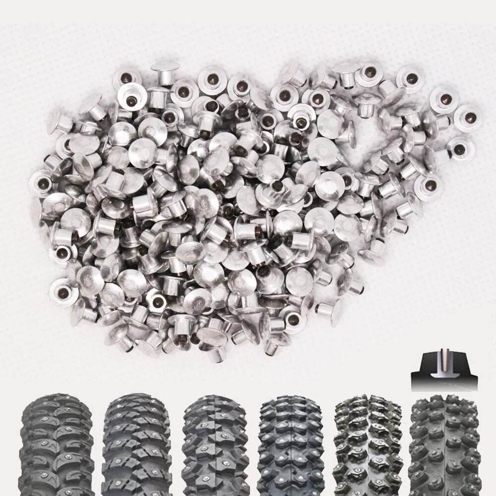 Зимние велосипедные шипы для противоскольжения 6.5mm