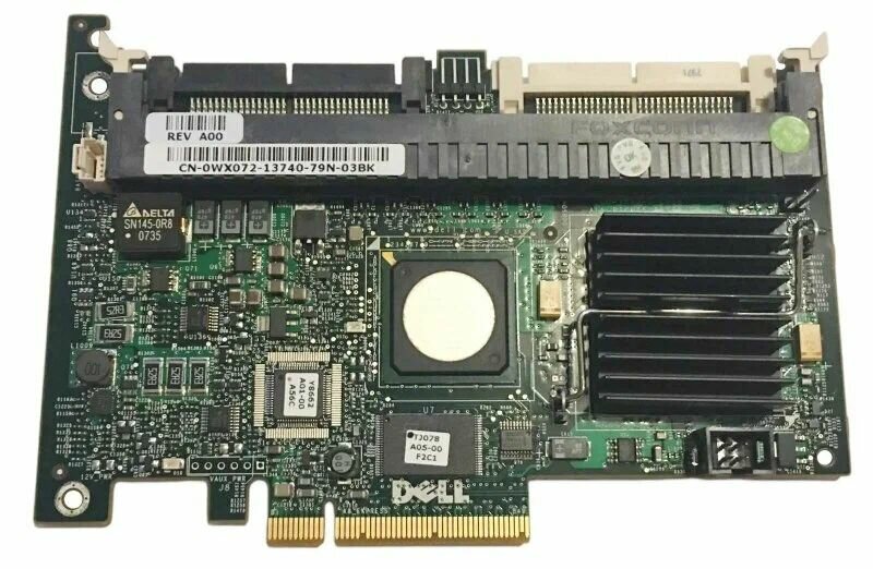 Контроллер Dell CN-0WX072 PCI-E8x