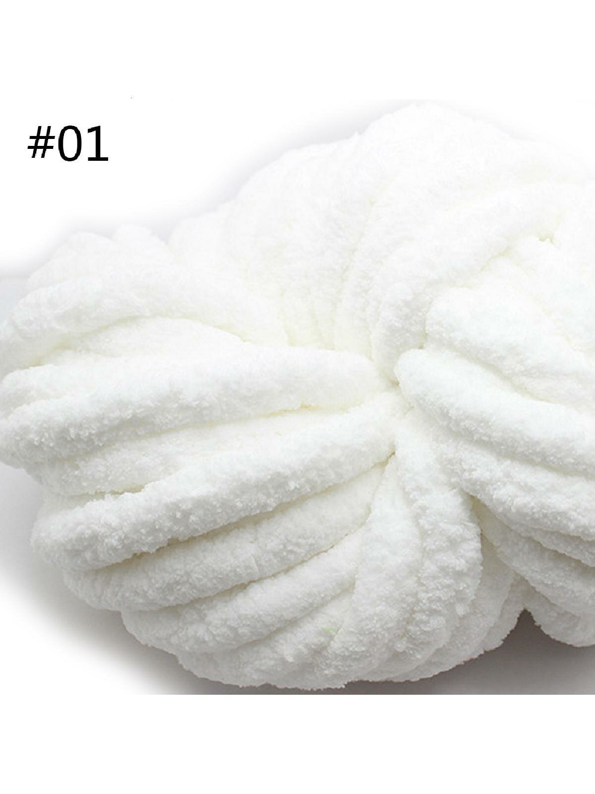 Пряжа шенилл для пледа 250 г, 01