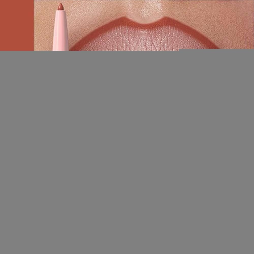 Долговечный матовый водонепроницаемый карандаш для губ, легко наносящийся.