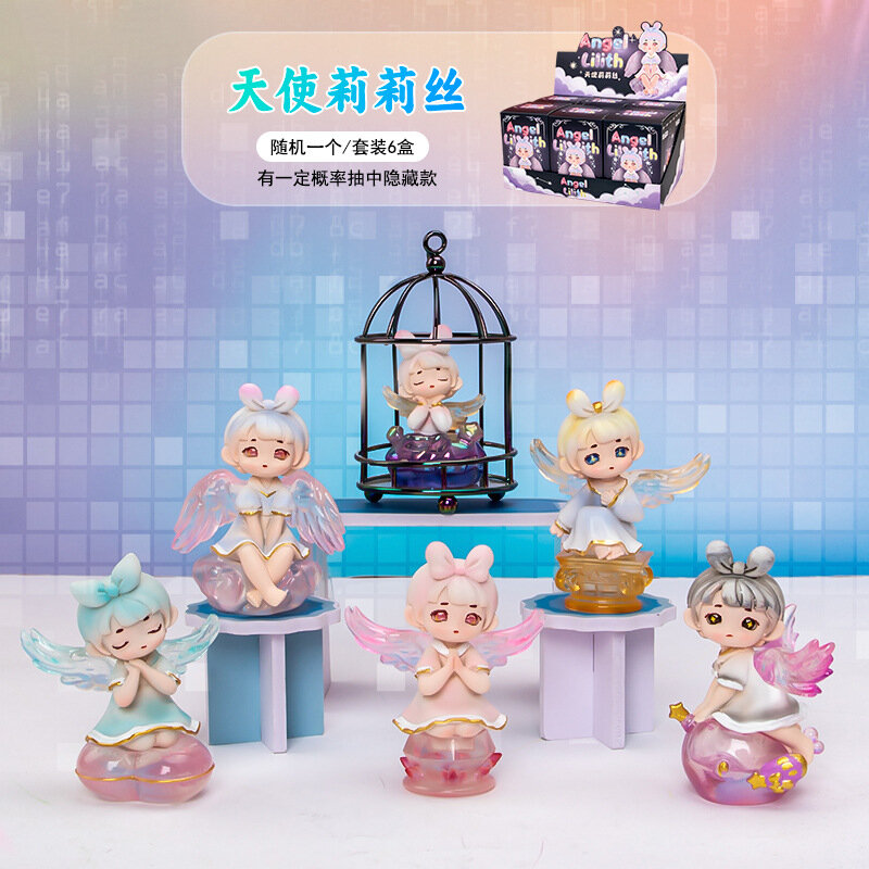 Креативная сладкая девочка, модная игрушка, фигурка для стола, мультяшная кукла, подарок на день рождения для мужчин и женщин