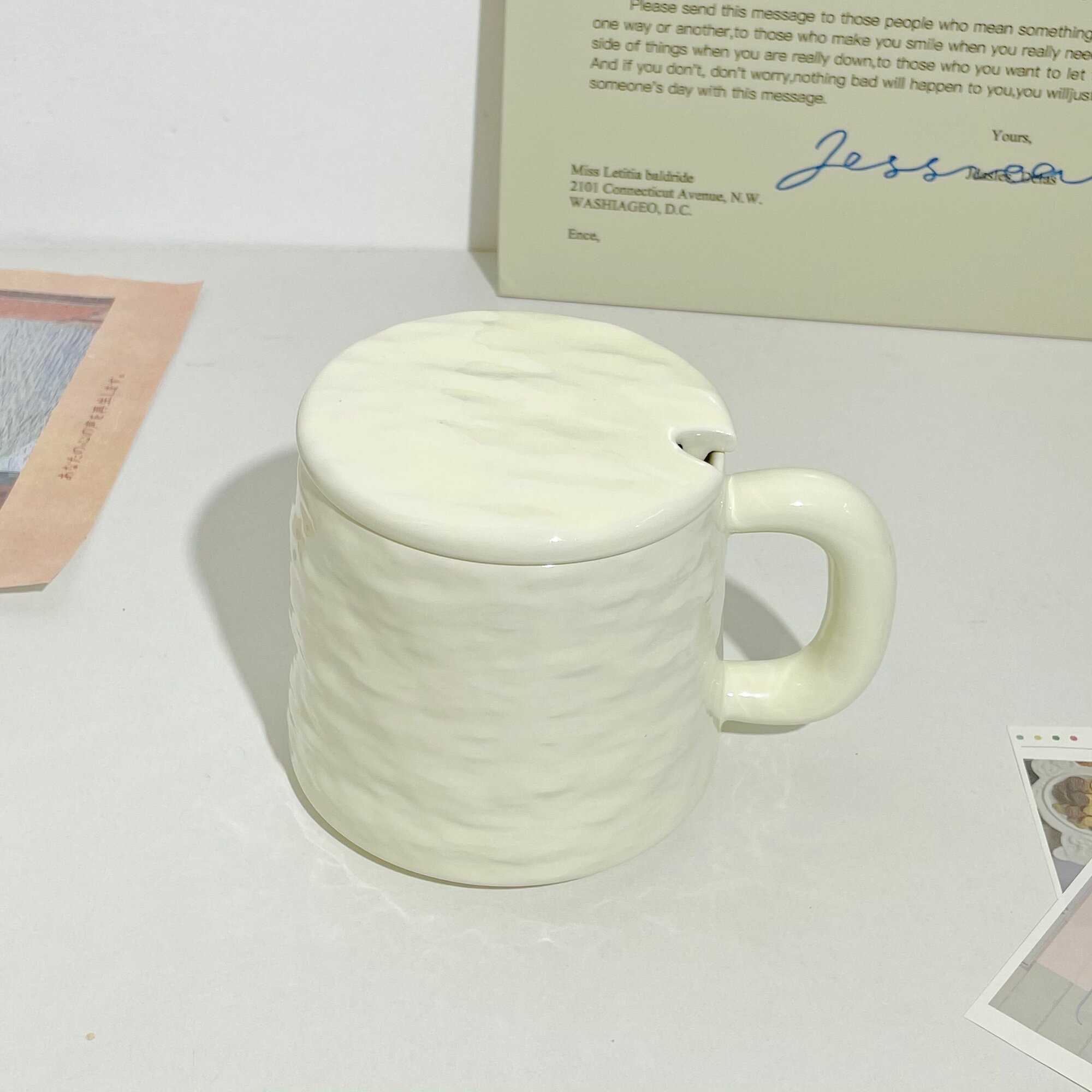 Керамическая кружка с текстурой камня, домашняя кружка для завтрака, кофейная кружка, высококачественный подарок на день рождения для девушки, кружка для воды